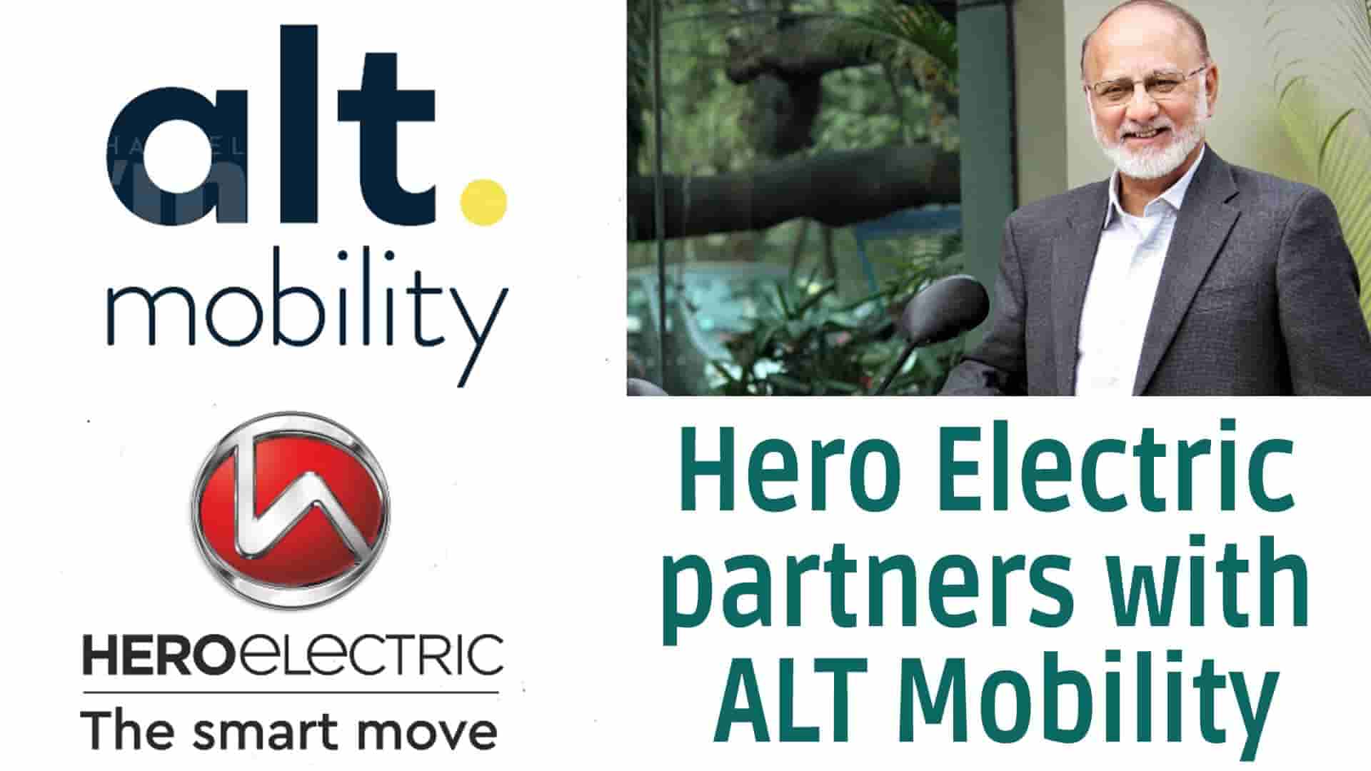 Hero Electric partners with ALT Mobility to deploy Hero Nyx ...