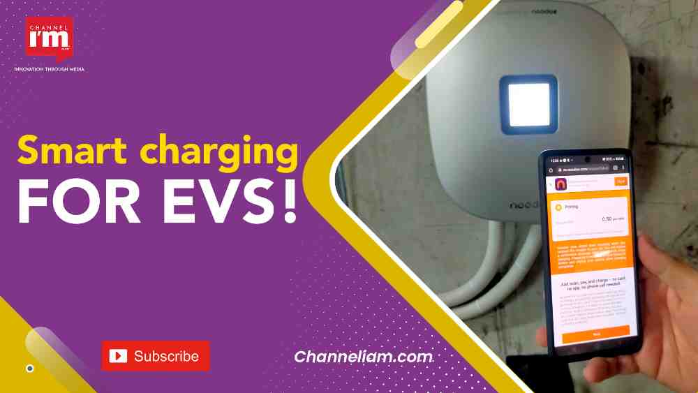 Smart EV Charging System makes charging super Cool & Easy