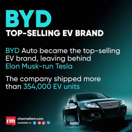 China's BYD Auto has overtaken Elon Musk's Tesla
