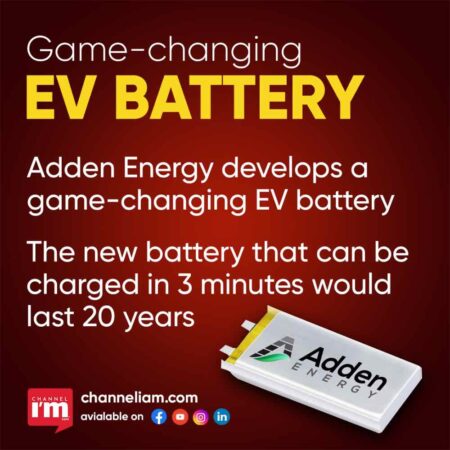 Adden Energy develops a game-changing EV battery