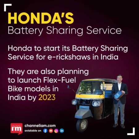 Honda to start its Battery Sharing Service for e-rickshaws in India