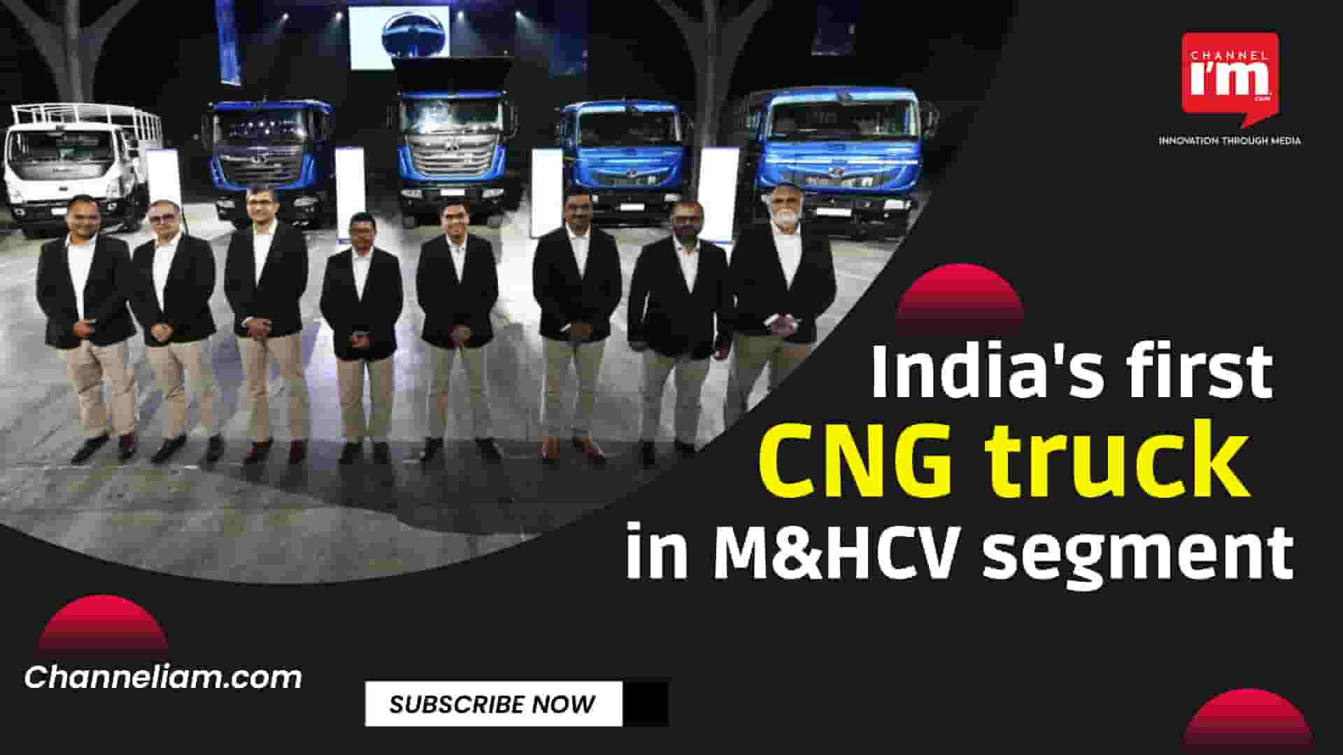 Tata Motors launches India's first CNG truck in the M&HCV segment