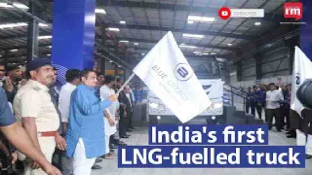 Blue Energy Motors launches India's first LNG-fuelled truck