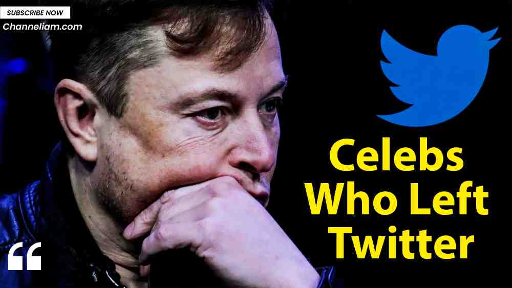 Twitter is losing its celebrity users following Musk's acquisition