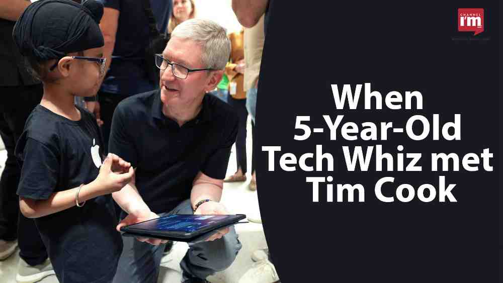 When 5-Year-Old Tech Whiz met Tim Cook