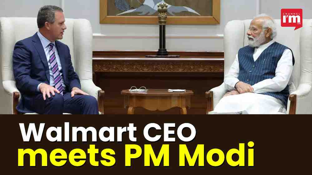 Walmart CEO meets PM Modi - Channeliam / Channel I'M English