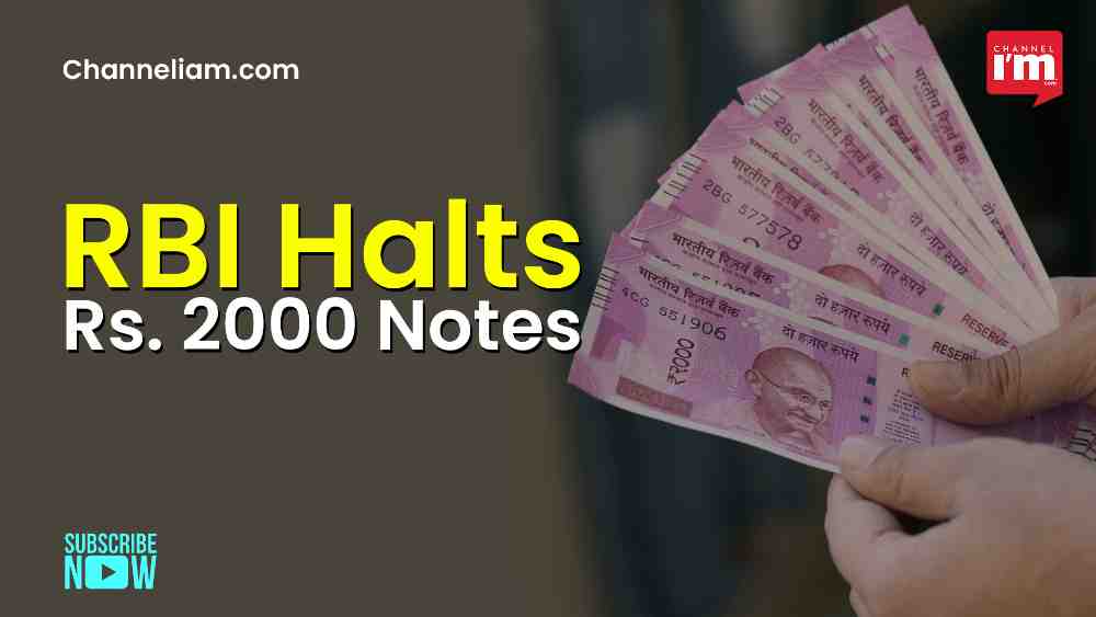 Indian Reserve Bank ends Rs. 2000 Note Issuance, Withdrawal Imminent
