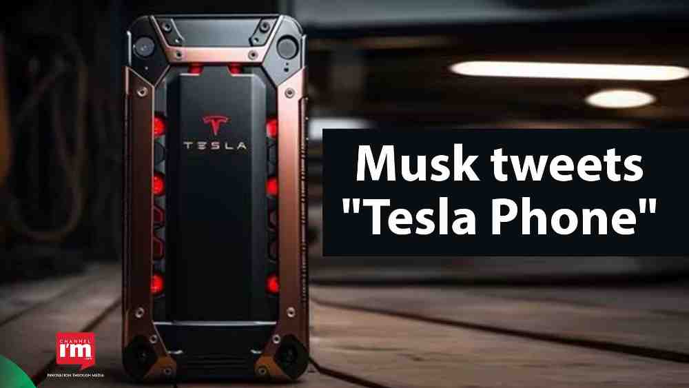Musk shares a photo of Tesla Phone, boasts, 'can be used from Mars ...