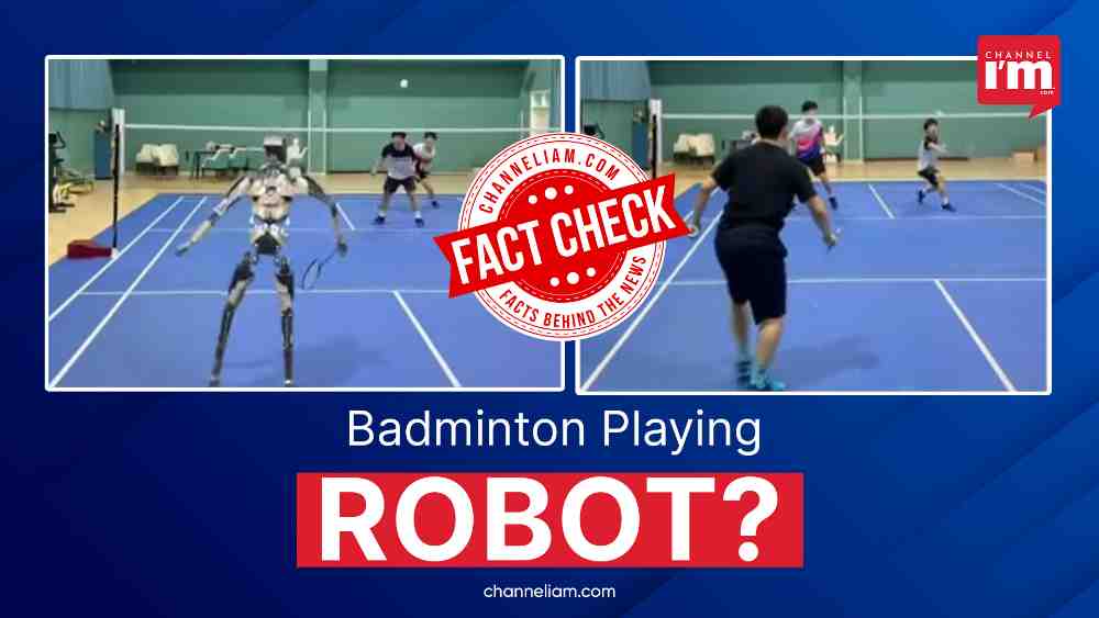 Badminton Playing Robot - Channeliam / Channel I'M English