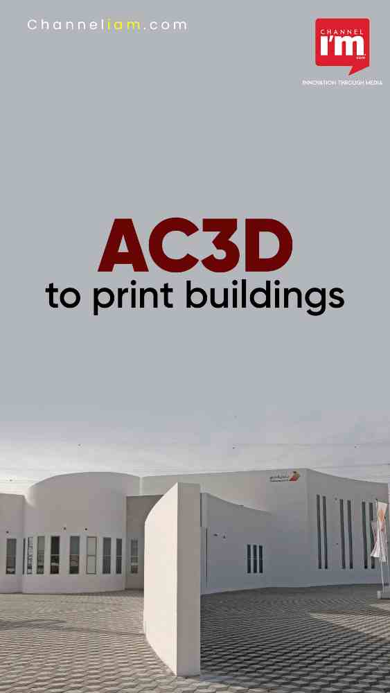 AC3D is all set to print out buildings in Dubai