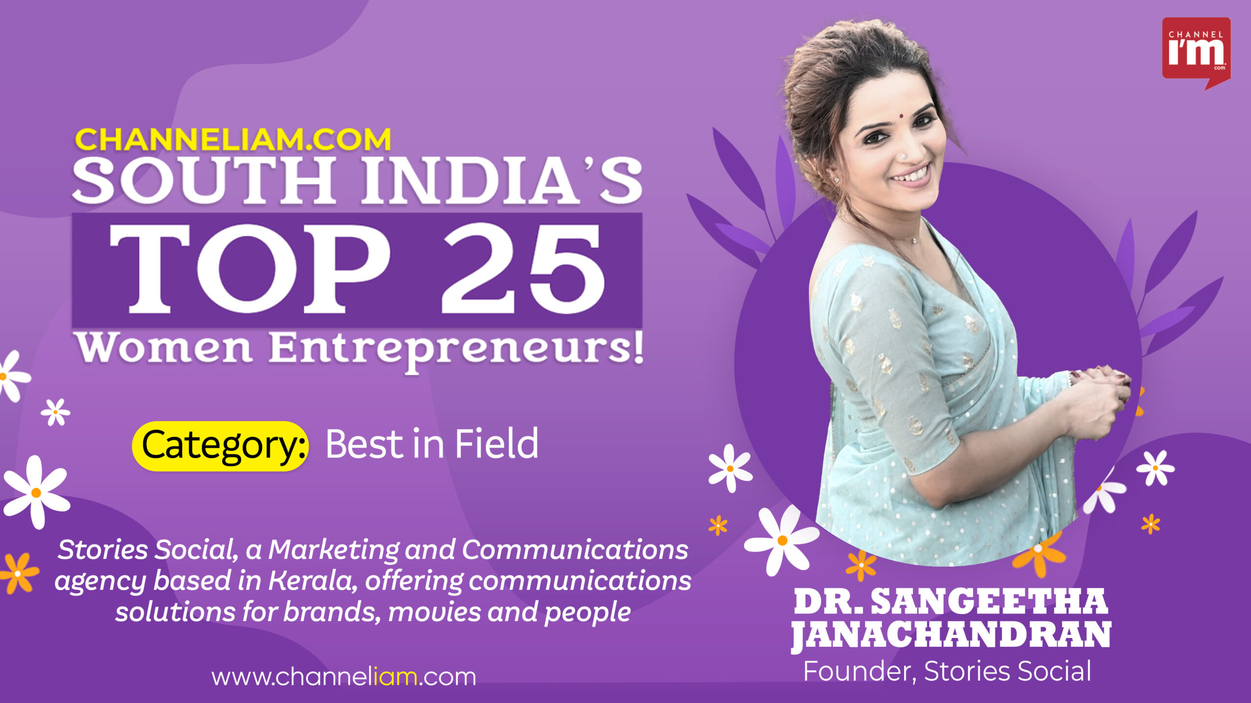 Dr. Sangeetha Janachandran Builds Stories Social
