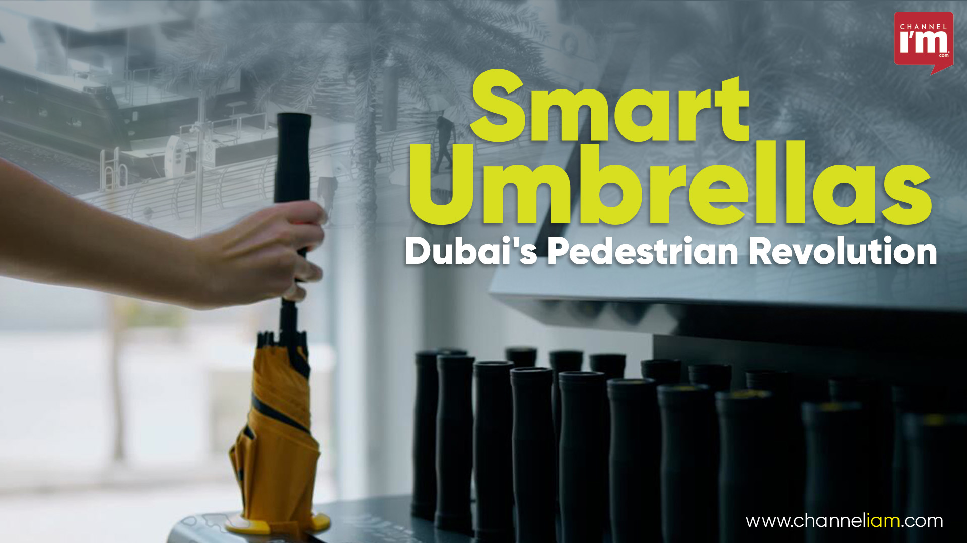 Dubai Introduces Free Smart Umbrella Service for Pedestrians