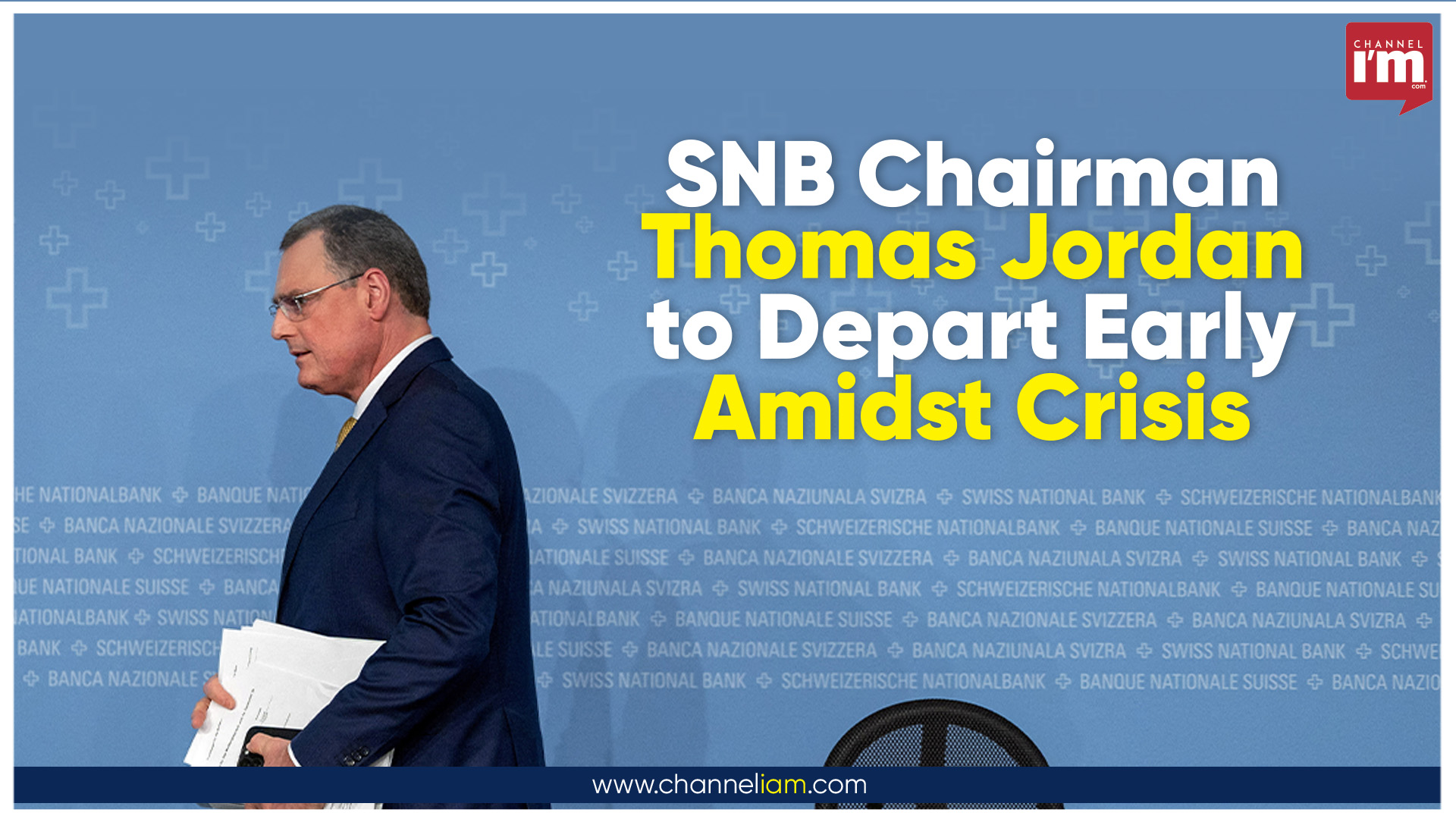 Thomas Jordan Announces Early Departure as SNB Chairman