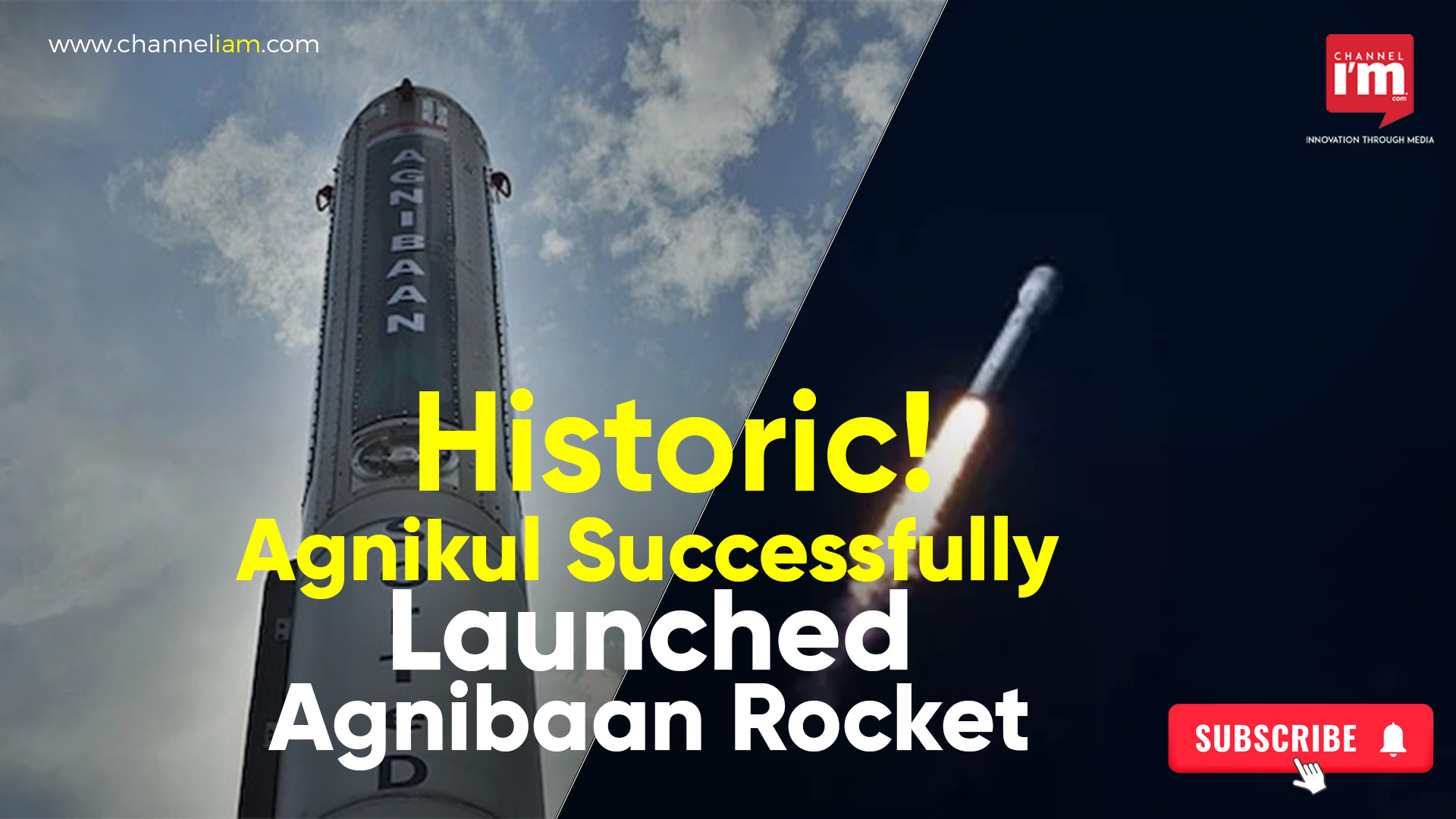 Historic! Agnikul Successfully Launched Agnibaan Rocket - Channeliam ...