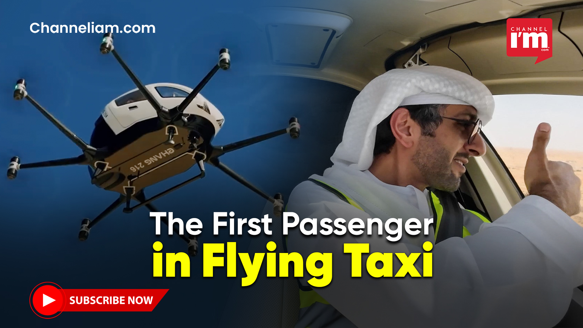 EHang Conducts First Passenger Demonstration Flight in Abu Dhabi