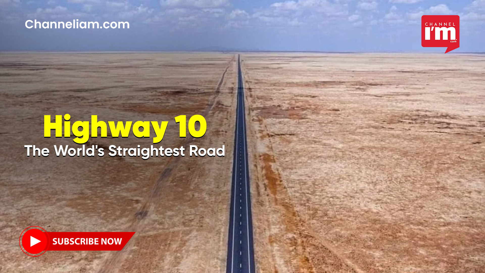 Saudi Arabia's Highway 10: World's Straightest Road