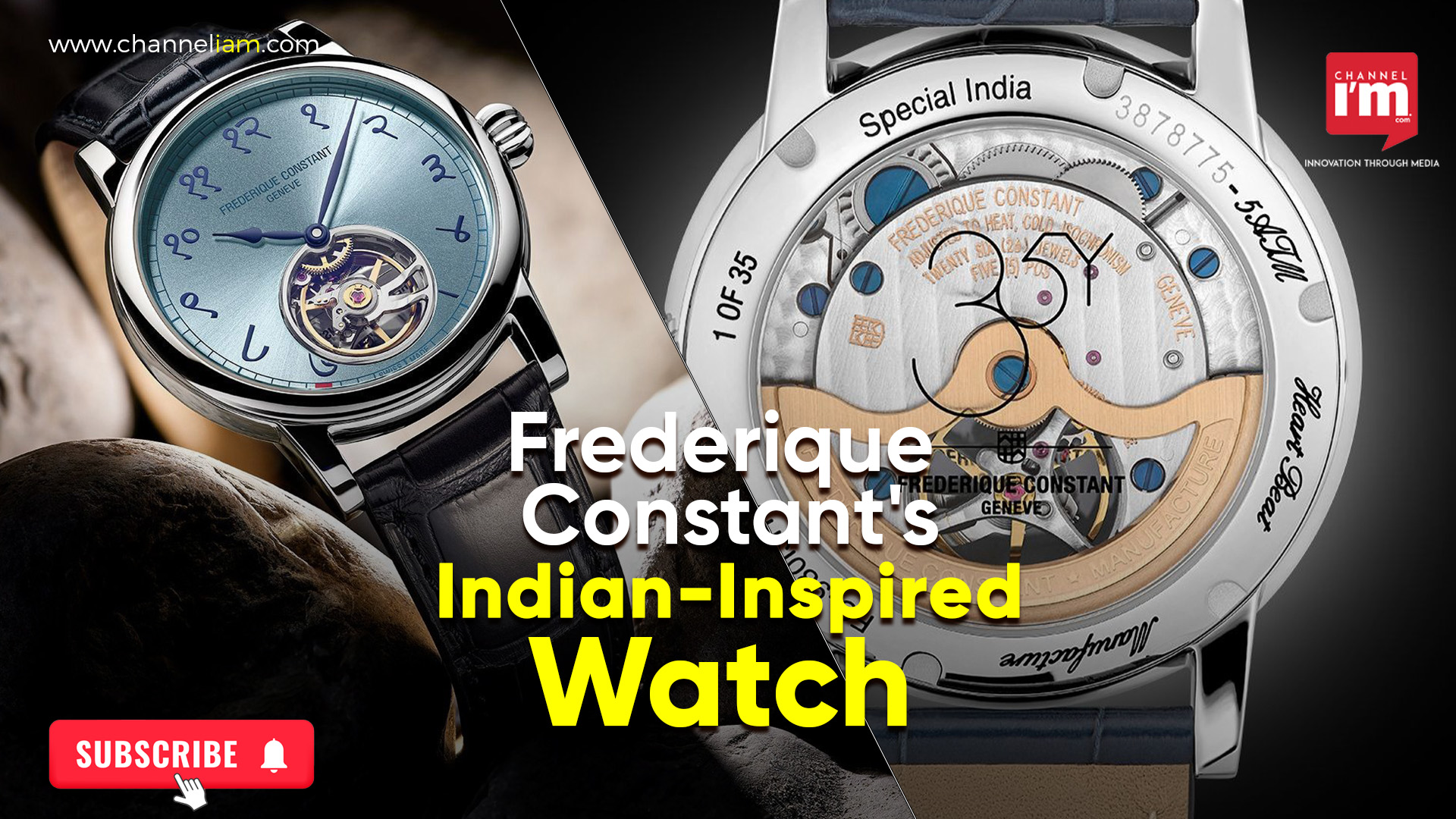 Frederique Constant Unveils India-Inspired Watch