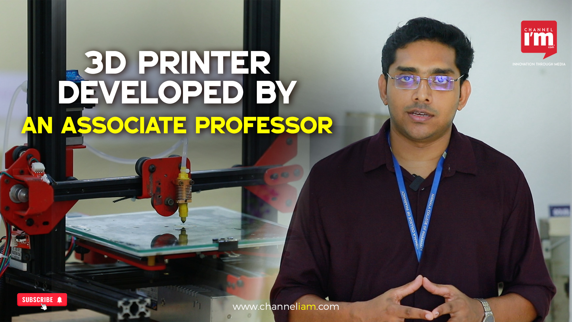 3D Printer Developed by an Associate Professor3D Printer Developed by - Channeliam / Channel I'M ...