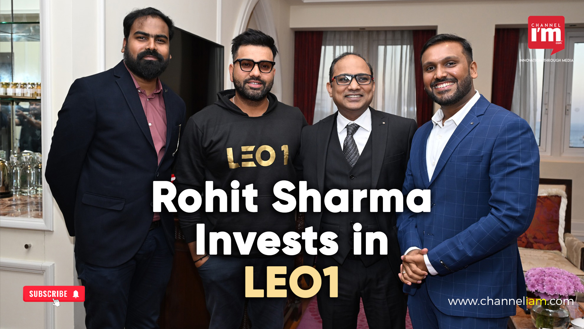 Rohit Sharma Invests in LEO1 - Channeliam / Channel I'M English