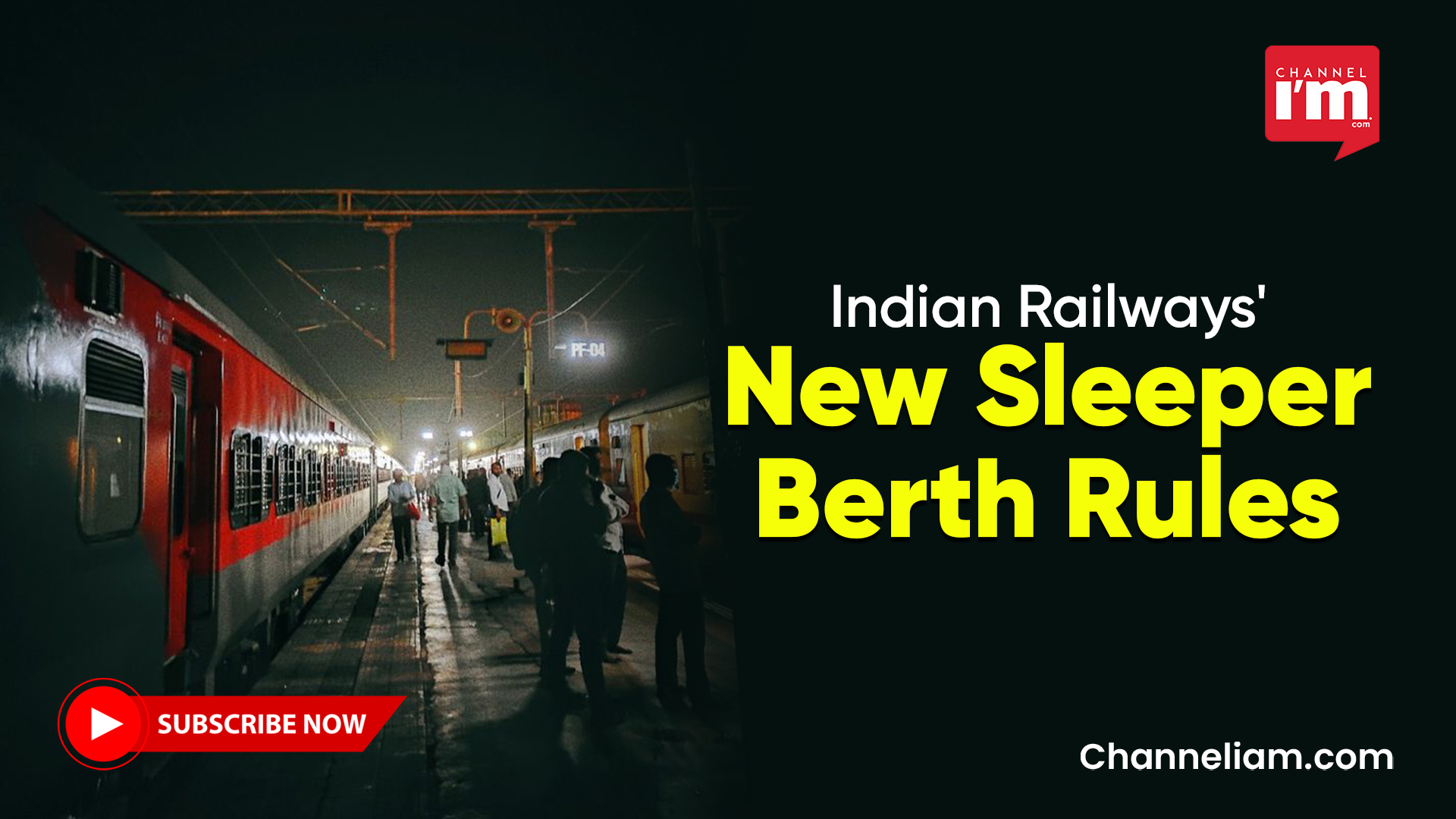 Indian Railways New Sleeper Berth Rules Channeliam Channel I M English