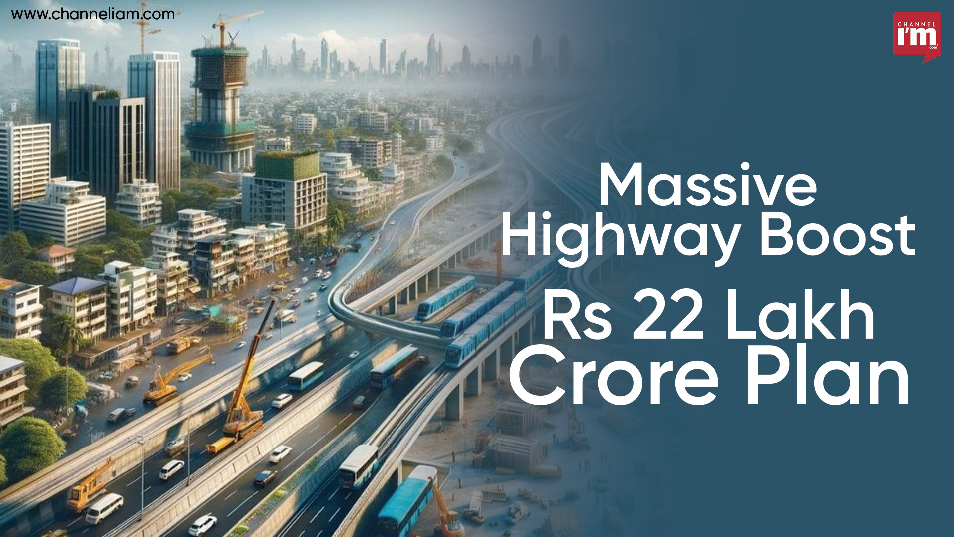 Massive Highway Boost Rs 22 Lakh Crore Plan - Channeliam / Channel I'M ...