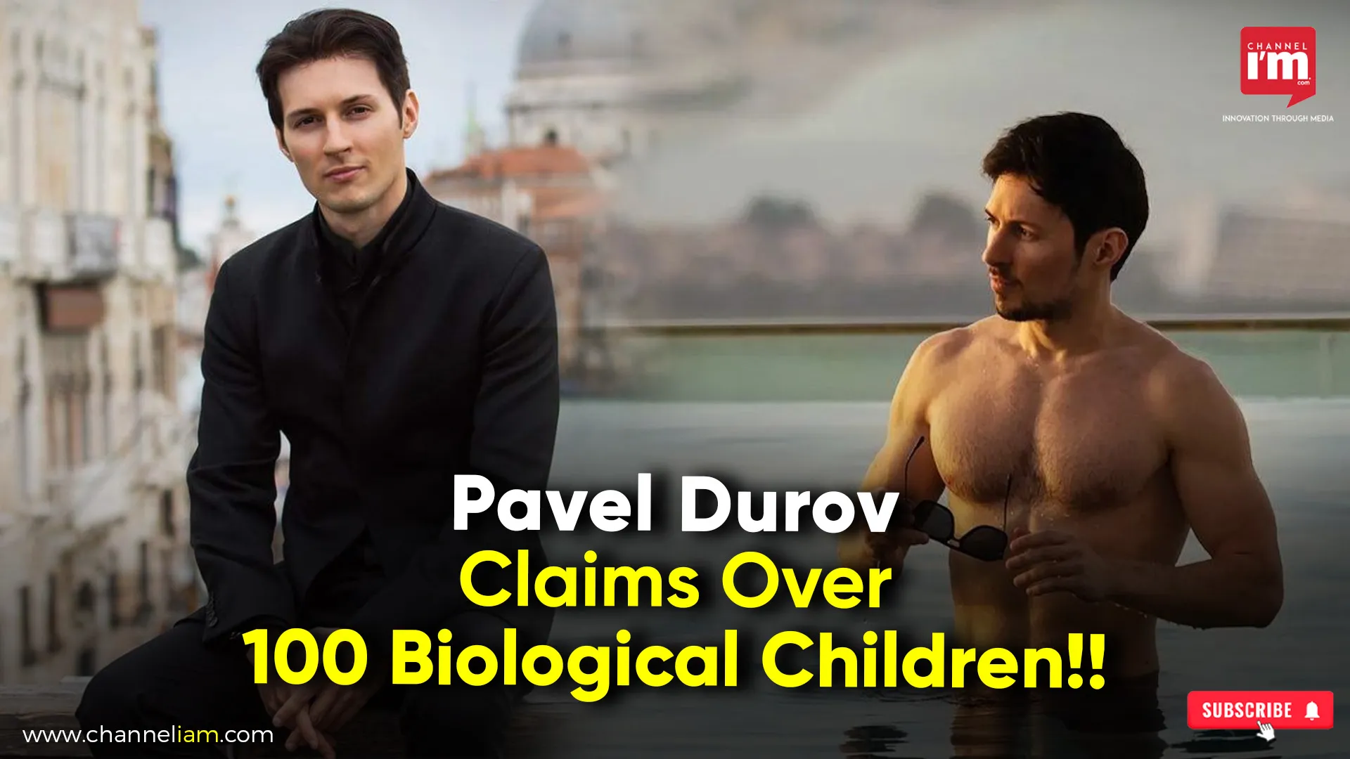 Pavel Durov Claims Over 100 Biological Children!! - Channeliam ...