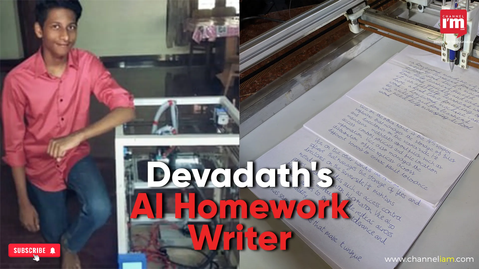 Engineering Student Creates AI Machine to Write Homework - Channeliam ...