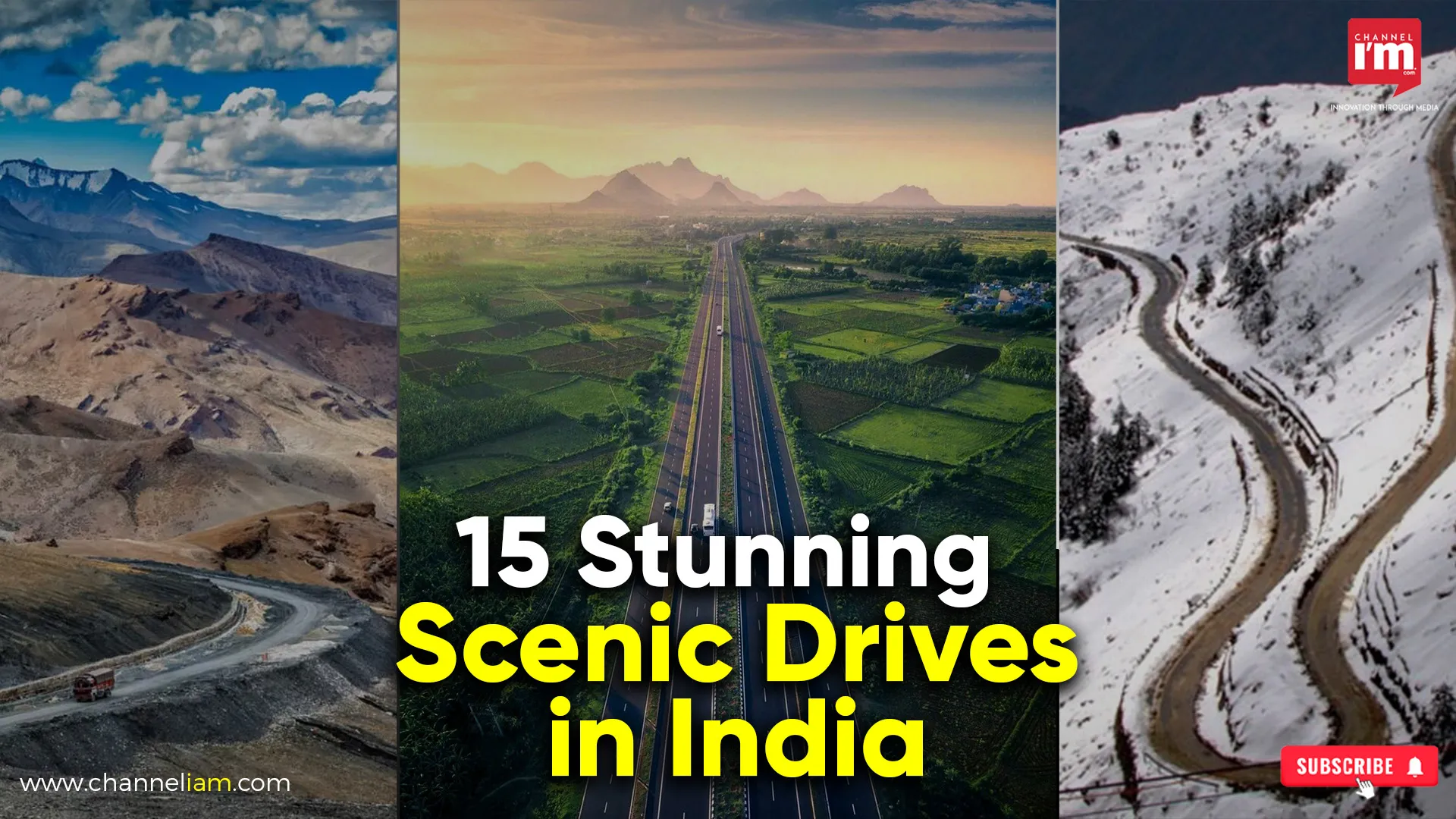 15 Stunning Scenic Drives in India - Channeliam / Channel I'M English
