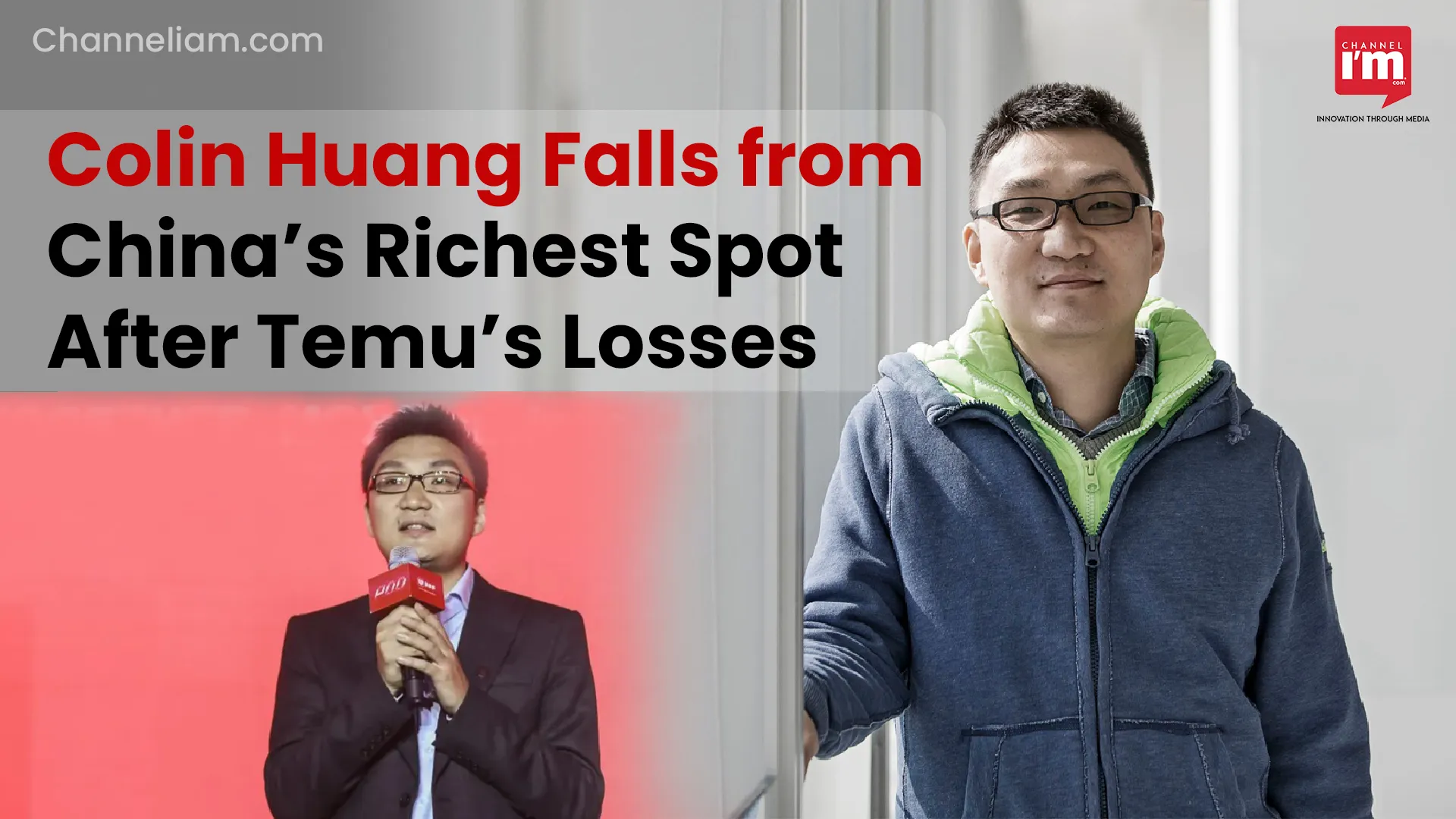 China's wealthiest individual Colin Huang