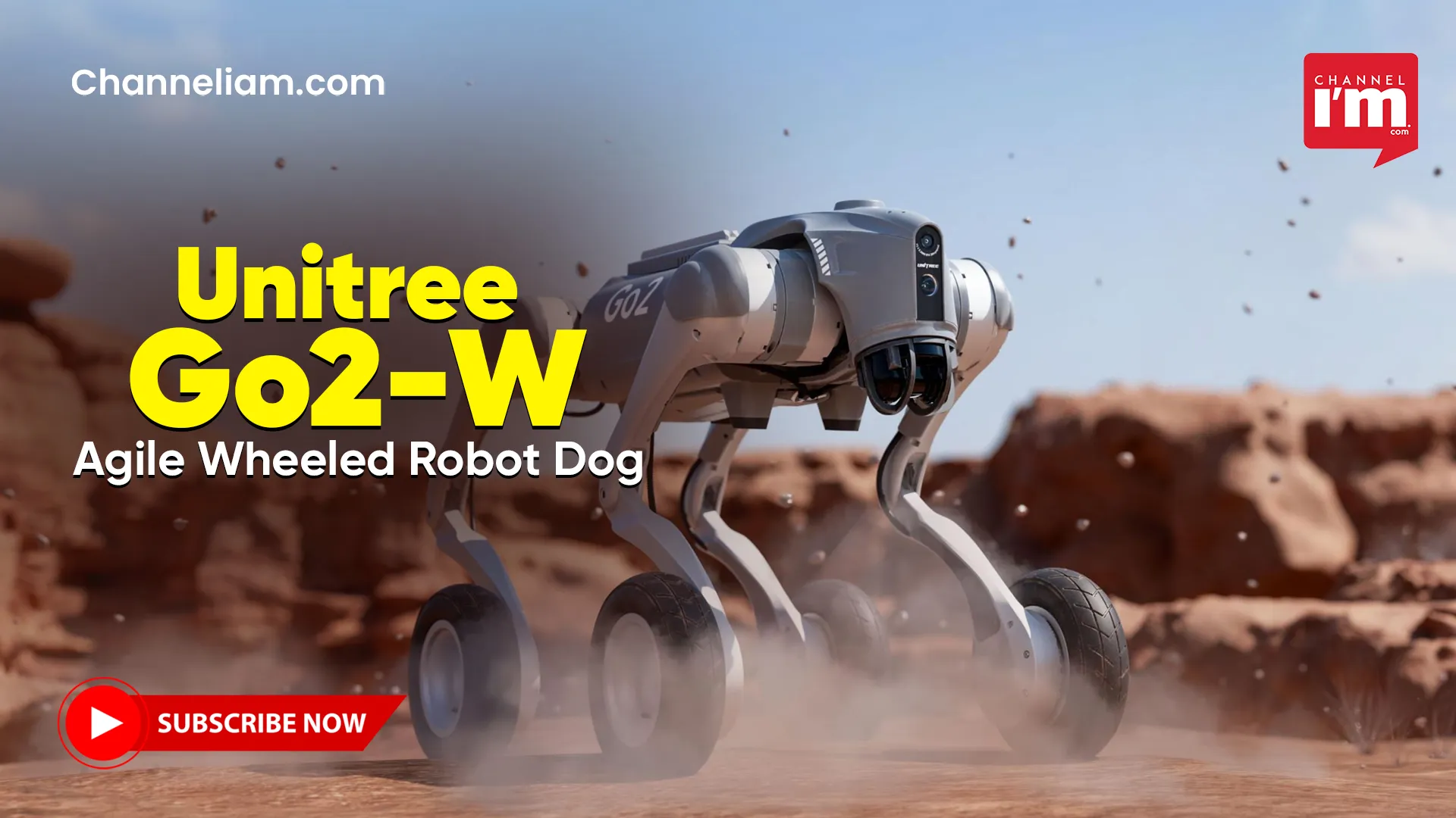 Unitree Go2-W: Agile Wheeled Robot Dog with GPT Chat