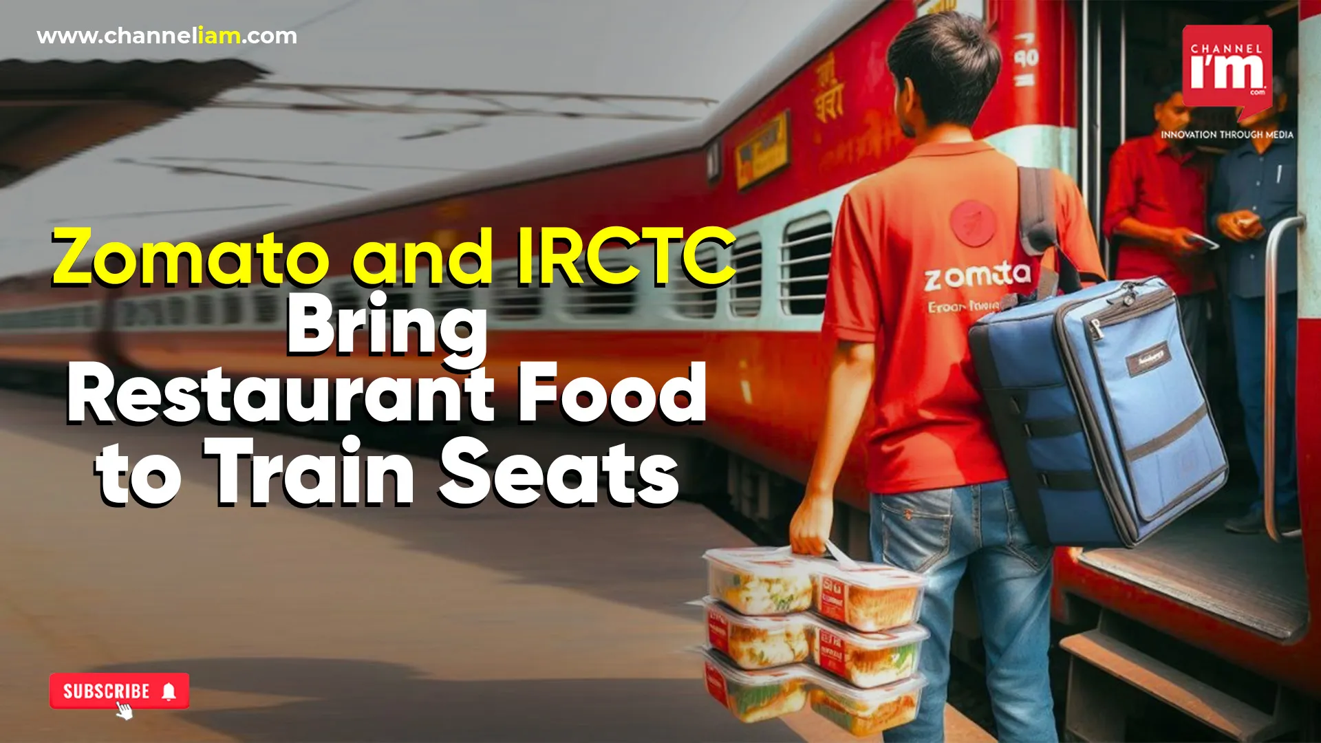 Zomato and IRCTC Bring Restaurant Food to Train Seats - Channeliam ...