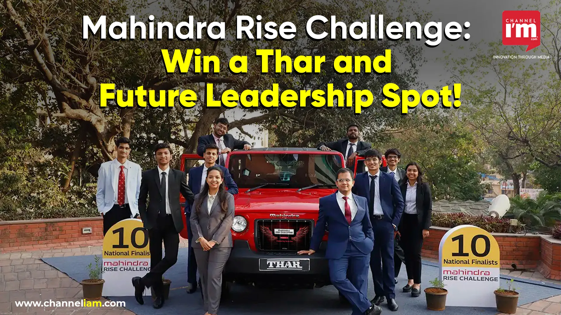 Mahindra Rise Challenge: Win a Thar and Future Leadership Spot ...