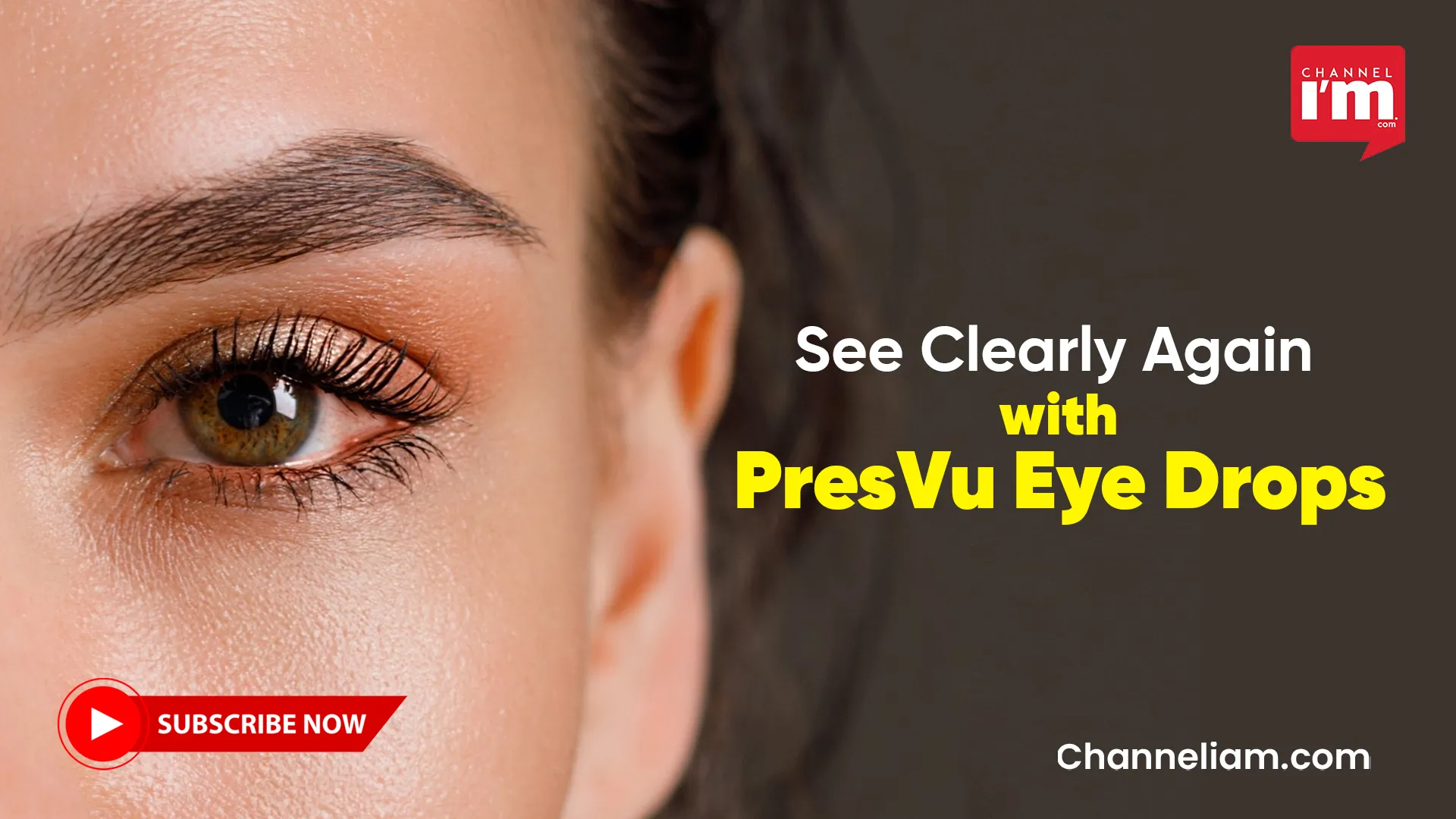 See Clearly Again with PresVu Eye Drops - Channeliam / Channel I'M English