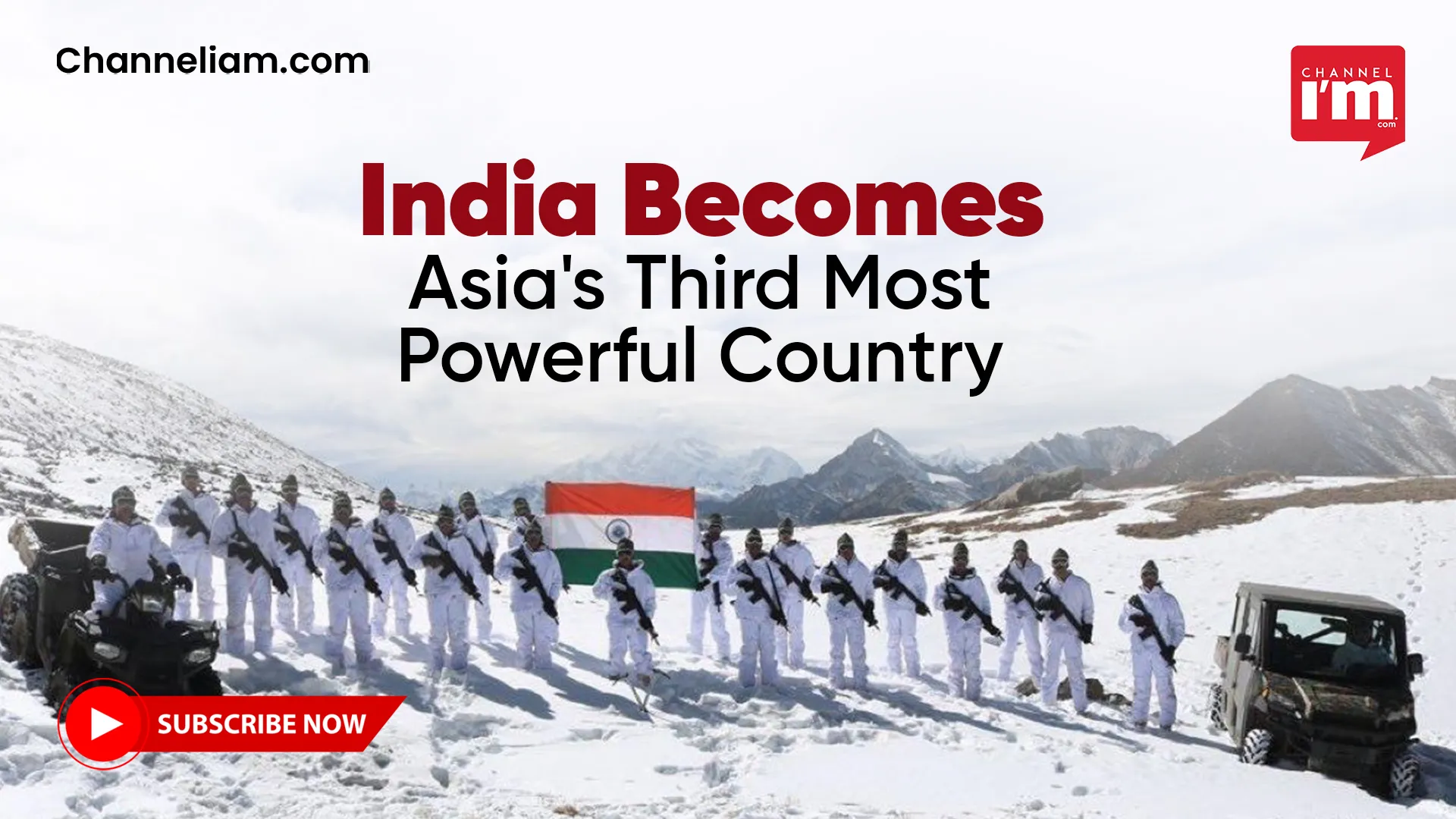 India Becomes Asia's Third Most Powerful Country - Channeliam / Channel ...