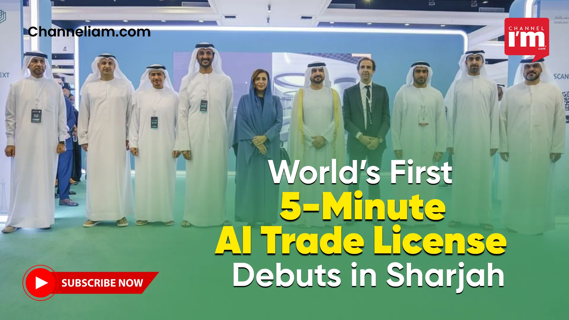 World’s First 5-Minute AI Trade License Debuts in Sharjah - Channeliam ...
