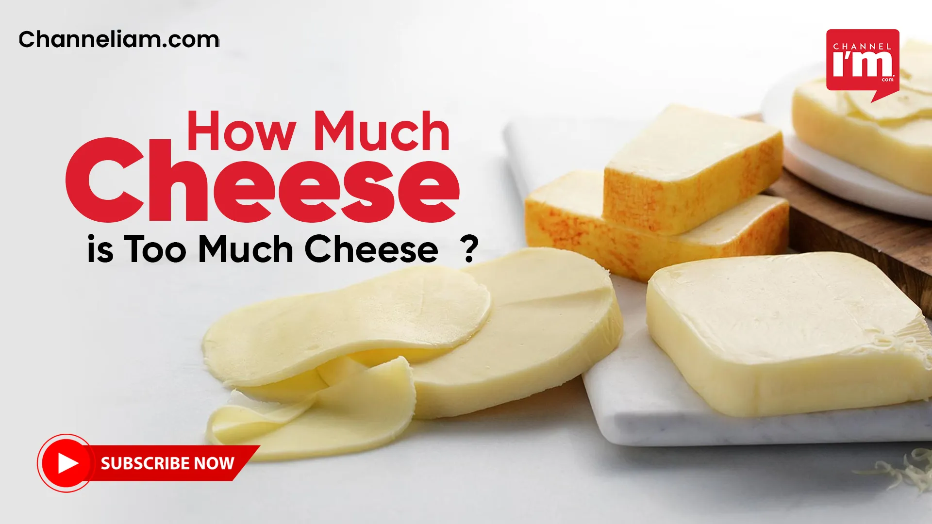 How Much Cheese is Too Much Cheese ? - Channeliam / Channel I'M English