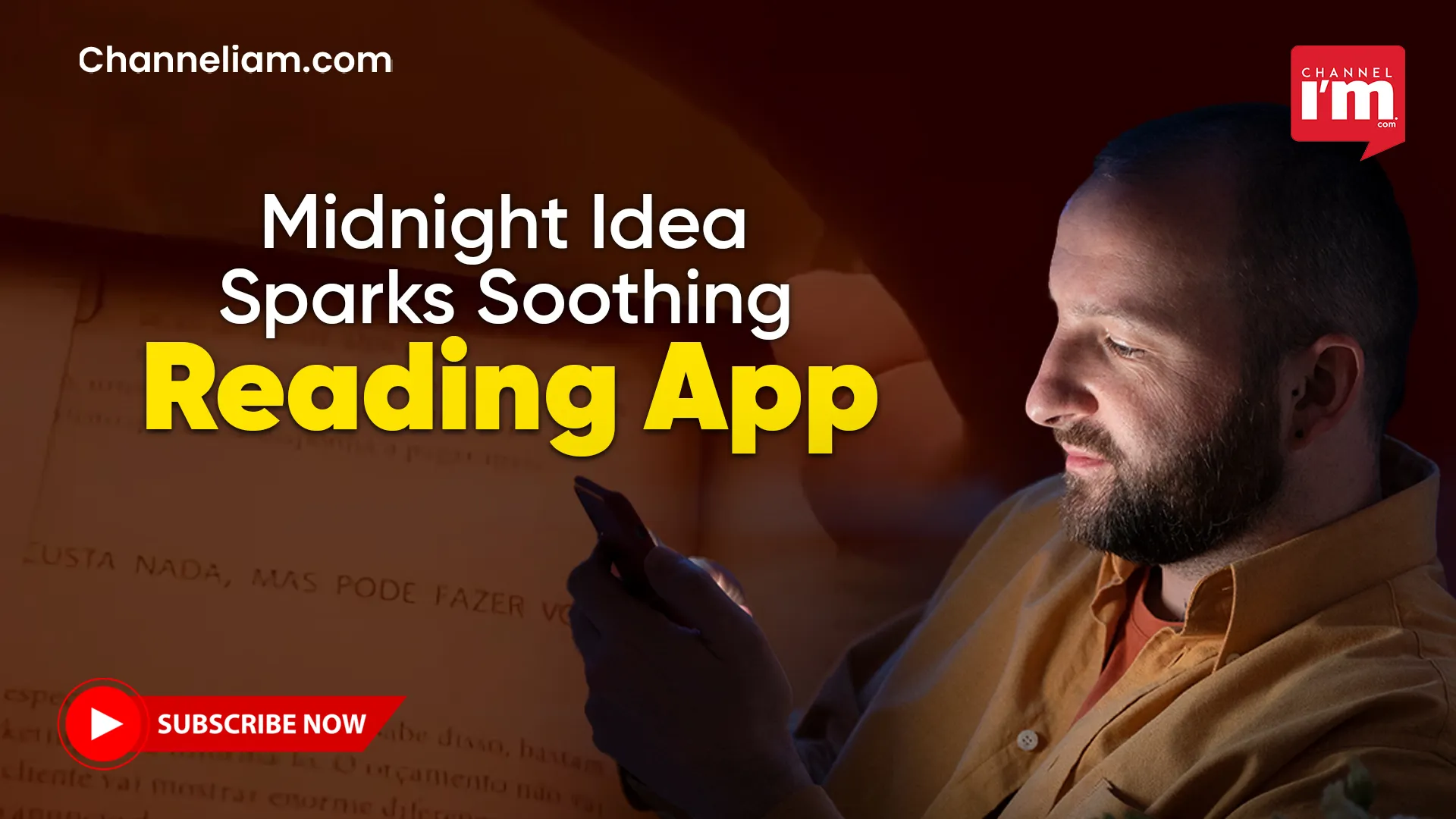 Midnight Idea Sparks Soothing Reading App - Channeliam / Channel I'M English
