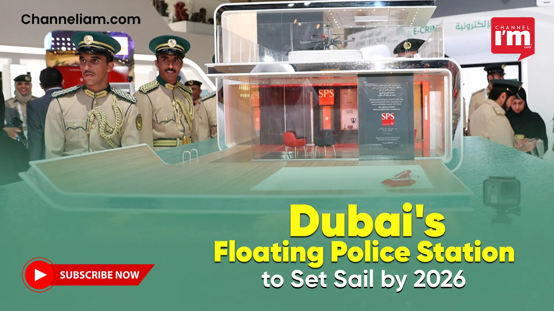 Dubai's Floating Police Station to Set Sail by 2026 - Channeliam ...