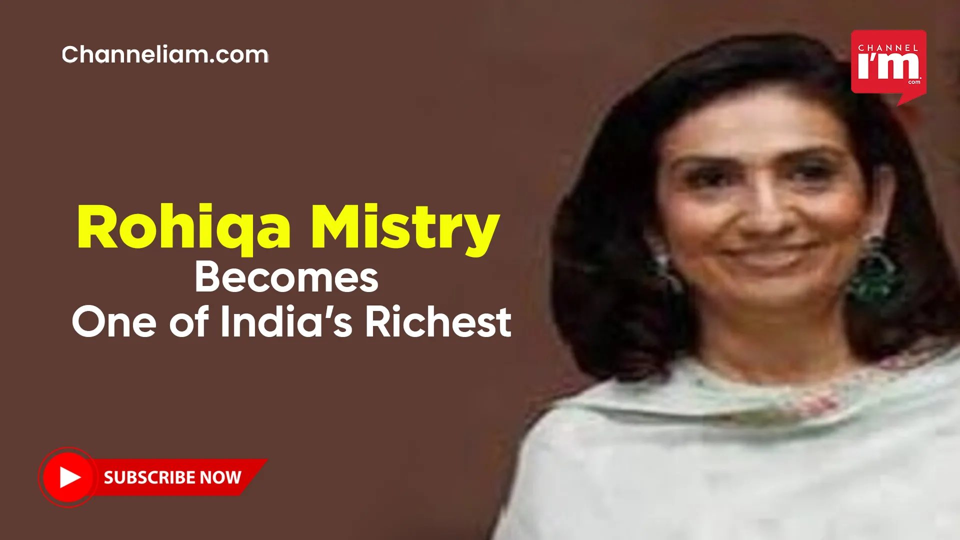 Rohiqa Mistry Joins India’s Billionaire Club - Channeliam / Channel I'M ...