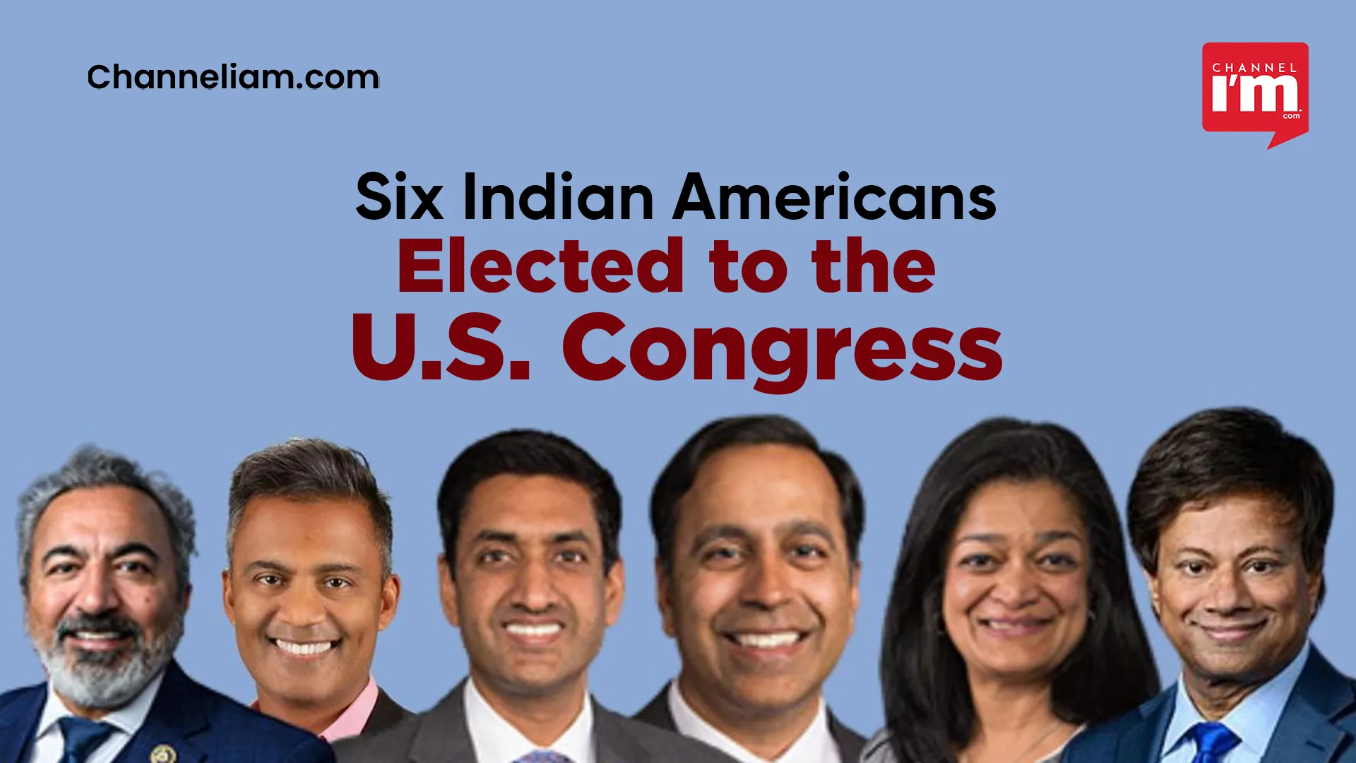 Six Indian Americans Elected to the U.S. Congress - Channeliam ...
