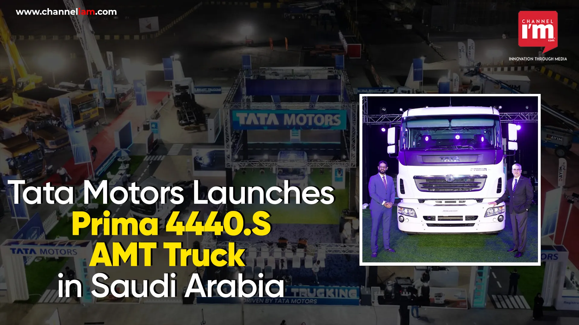 Tata Motors Launches Prima 4440.S AMT Truck in Saudi Arabia ...