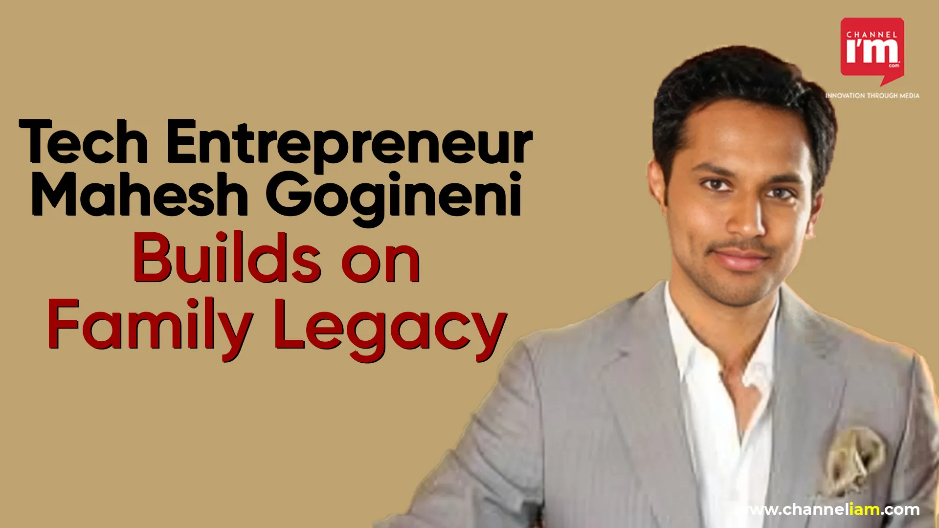 Mahesh Gogineni: Tech Entrepreneur & TVS Family Ties