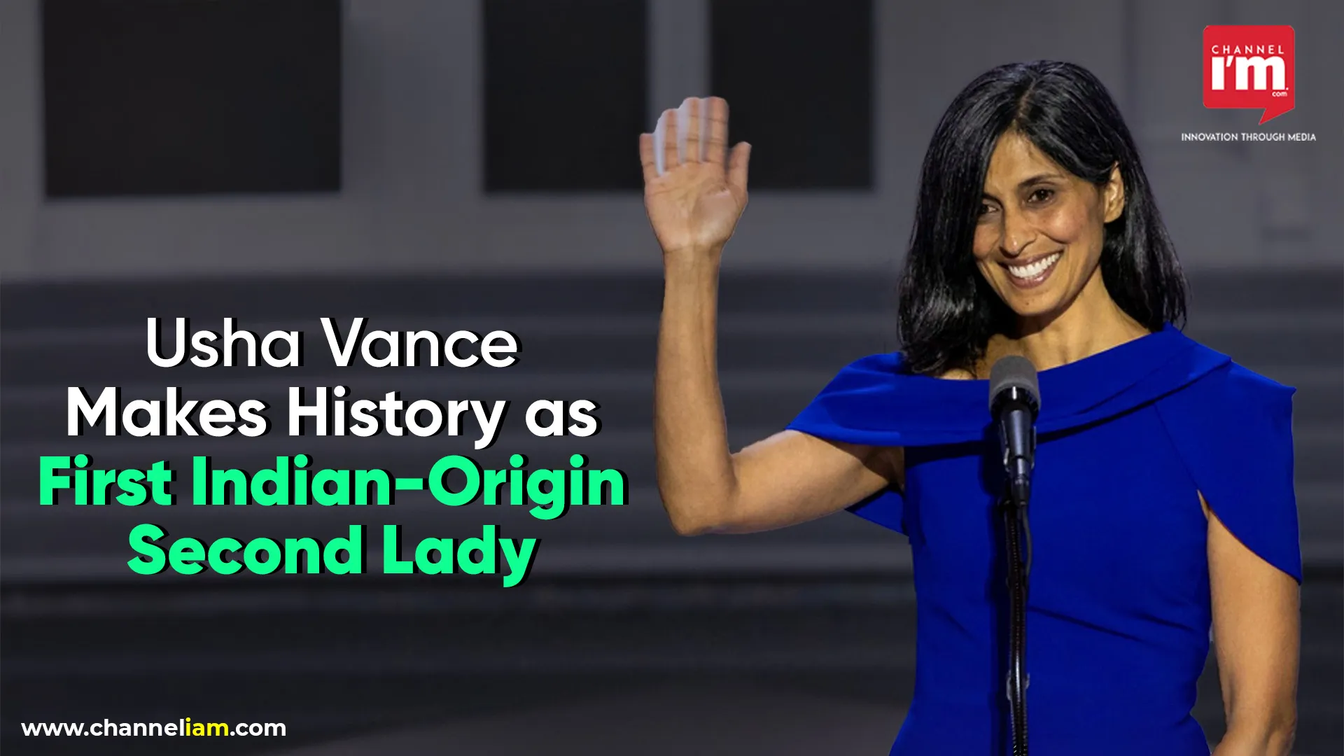 Usha Vance Makes History as First Indian-Origin Second Lady ...
