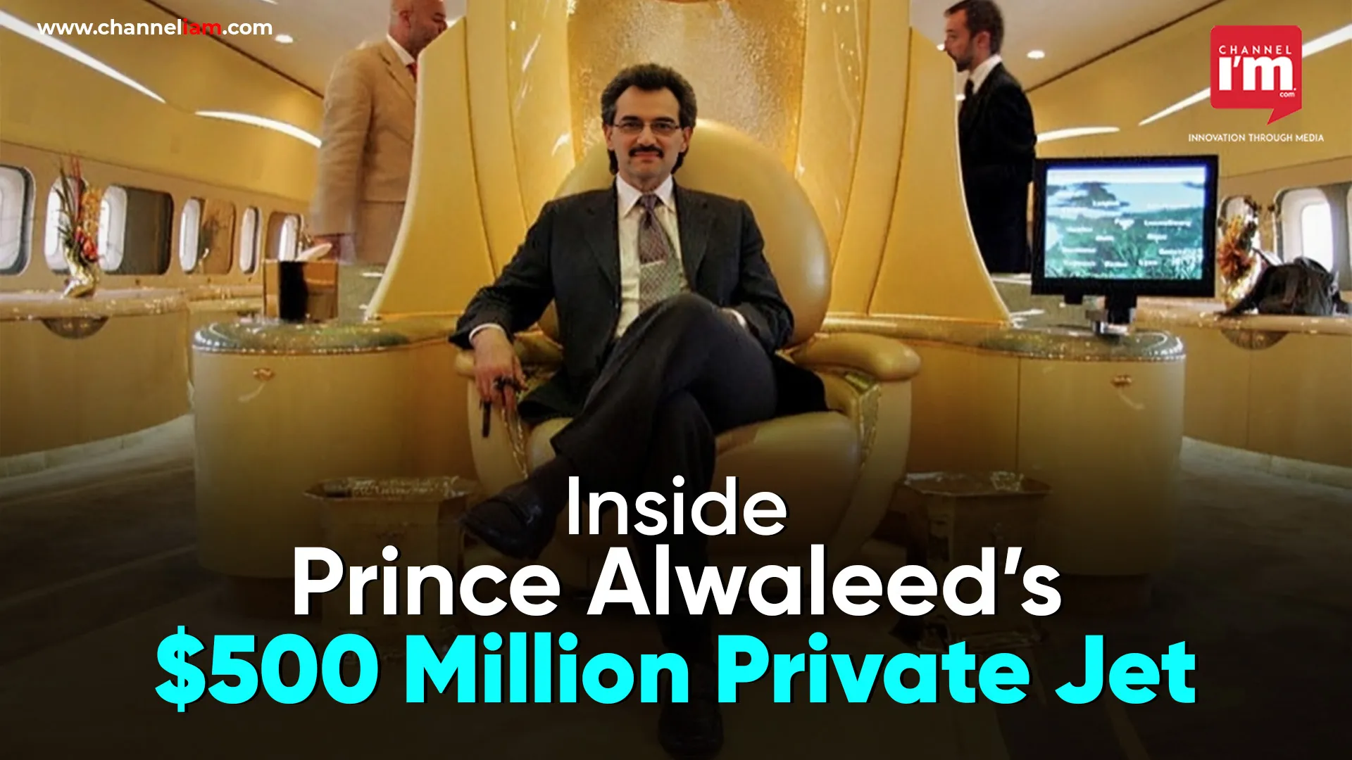 Inside Prince Alwaleed’s $500 Million Private Jet - Channeliam / Channel I'M English