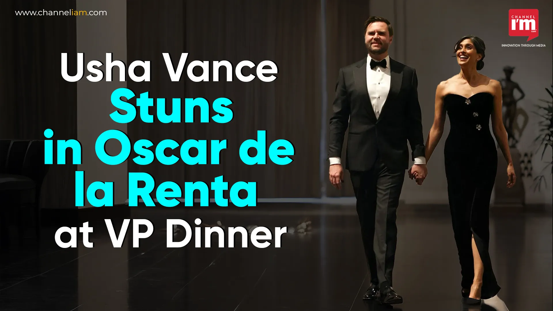 Usha Vance Stuns in Oscar de la Renta at VP Dinner - Channeliam ...