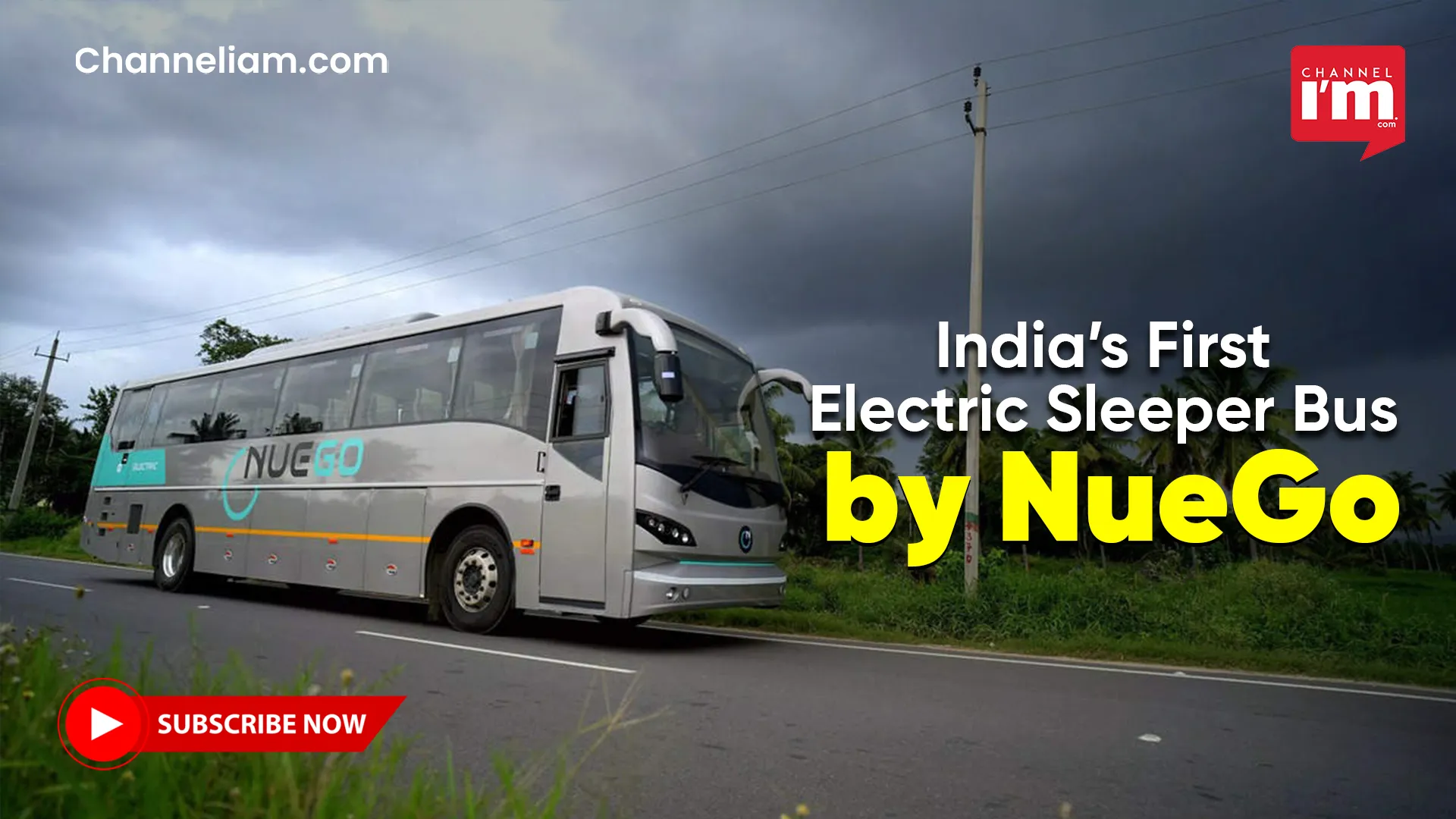 India’s First Electric Sleeper Bus by NueGo - Channeliam / Channel I'M ...