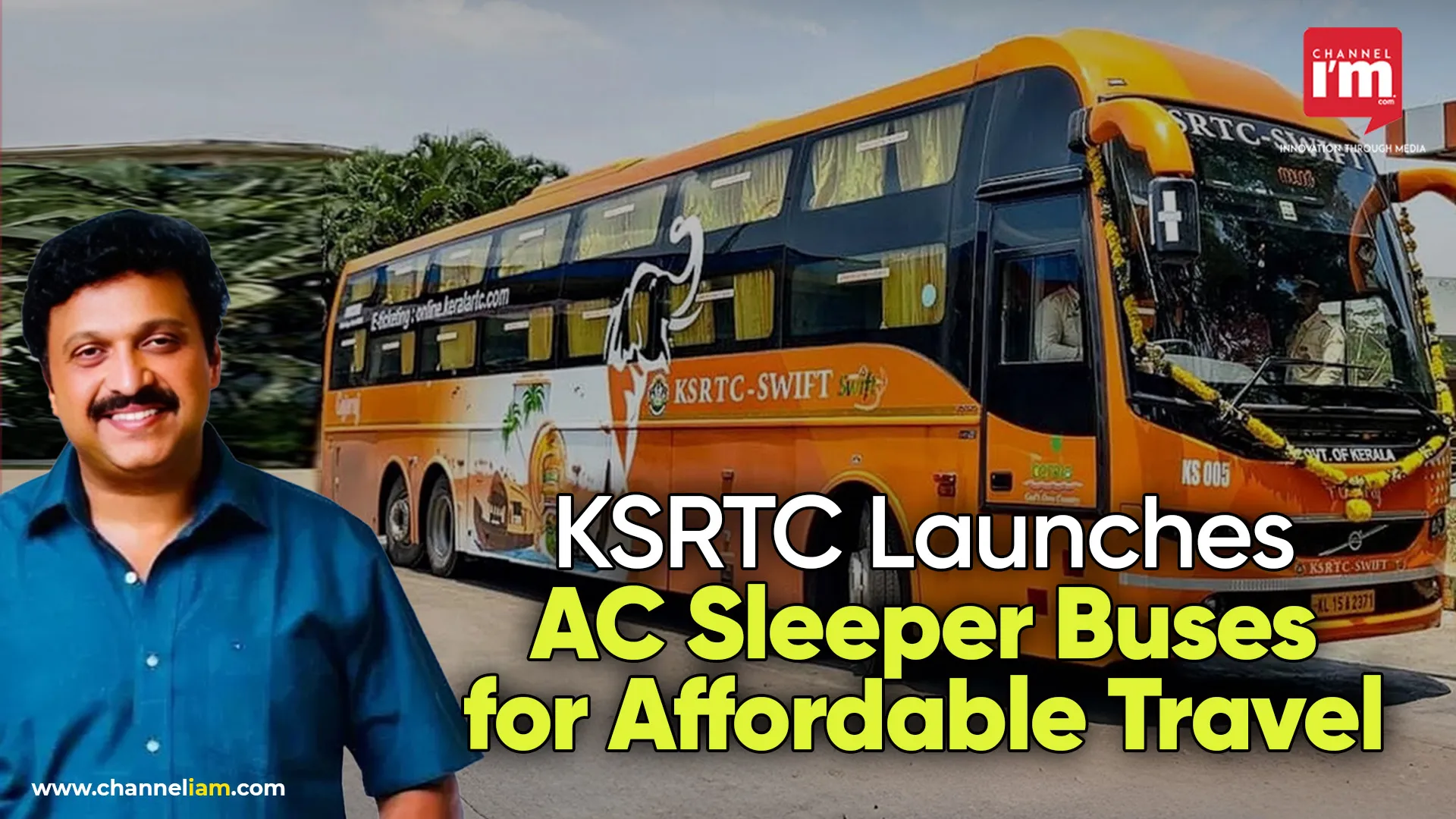 KSRTC Launches AC Sleeper Buses for Affordable Travel - Channeliam ...