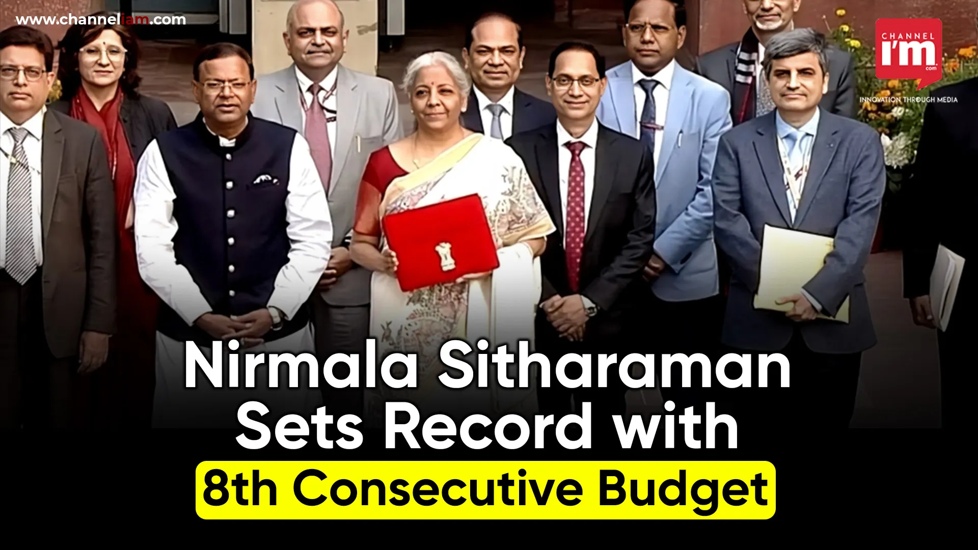 Nirmala Sitharaman Sets Record with 8th Consecutive Budget - Channeliam ... Nirmala Sitharaman Sets Record with 8th Consecutive Budget - Channeliam ...