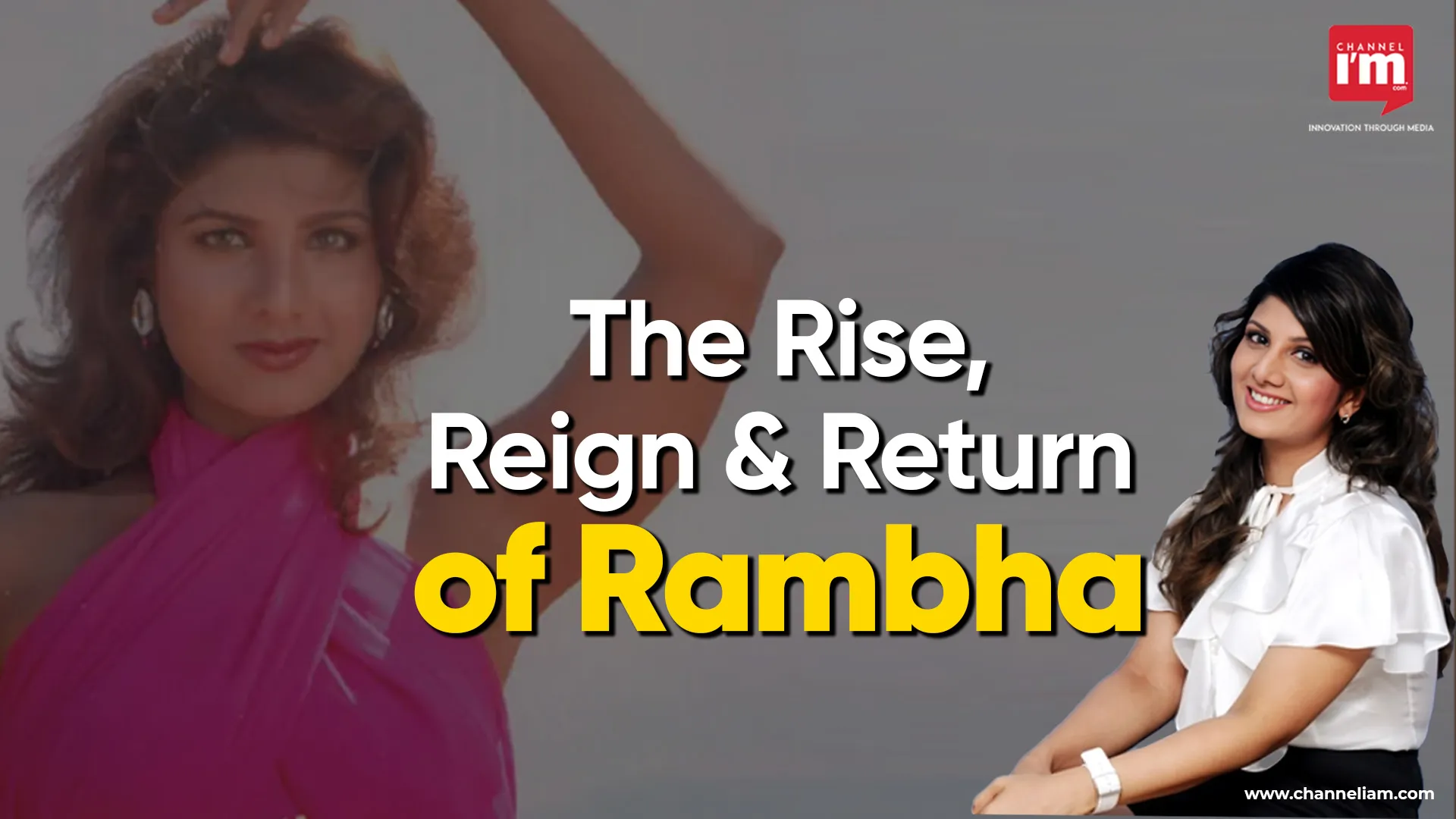 Actress Rambha Set for TV Comeback, Eyes Film Return