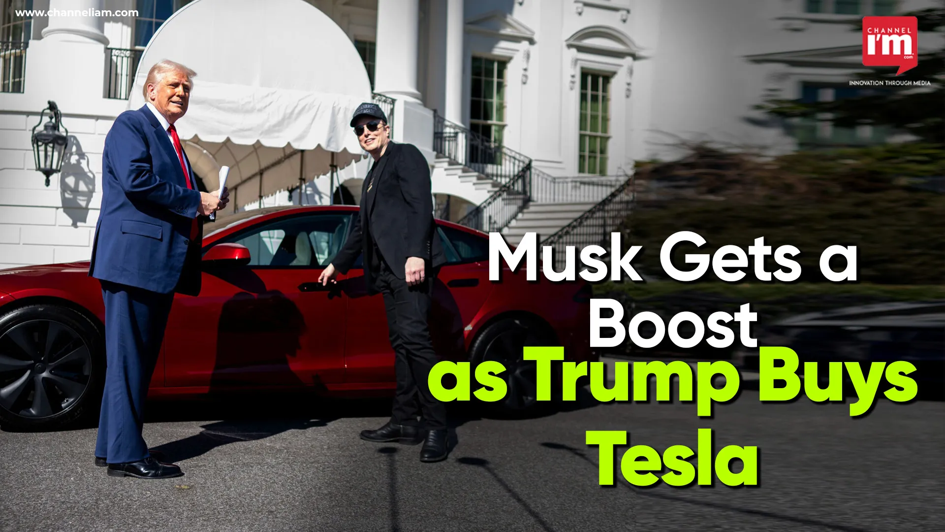 Trump Surprises with Tesla Purchase - Channeliam / Channel I'M English